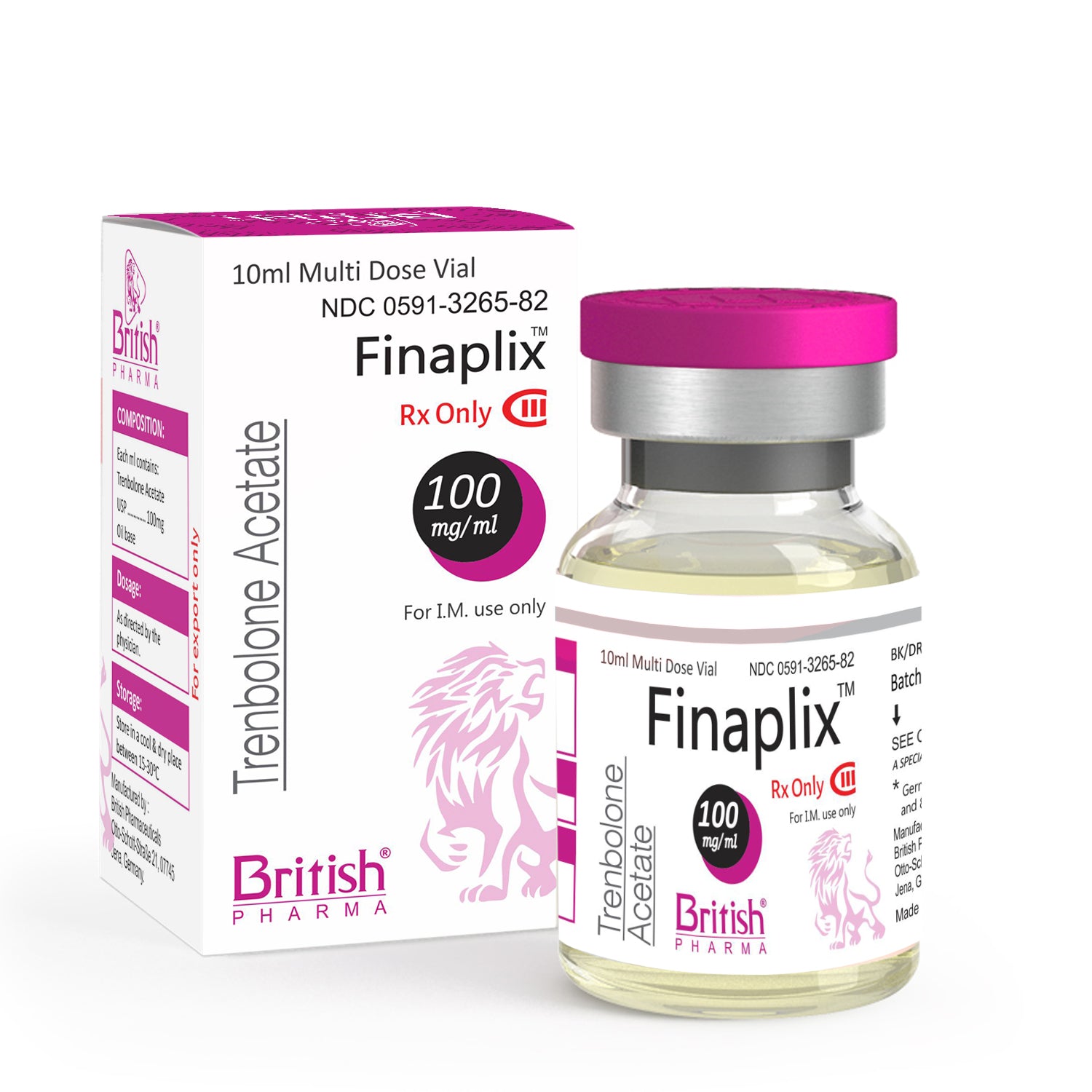 [British Pharma] Finaplix - Trenbolone Acetate 100mg – Genki Pharma